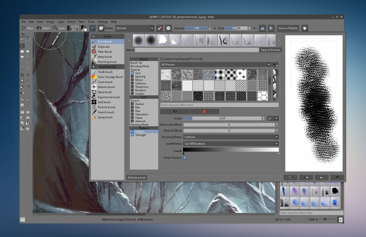 Guide : Krita 2.7 new features - David Revoy