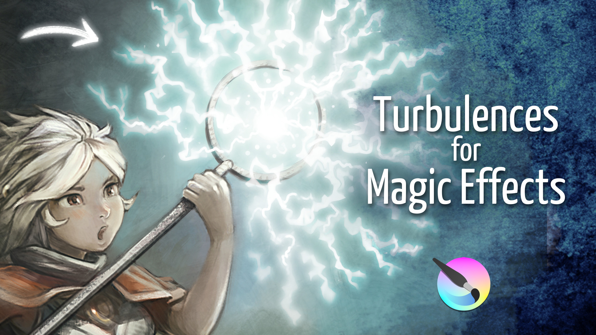 Turbulence for Magic Effects, Krita tutorial - David Revoy