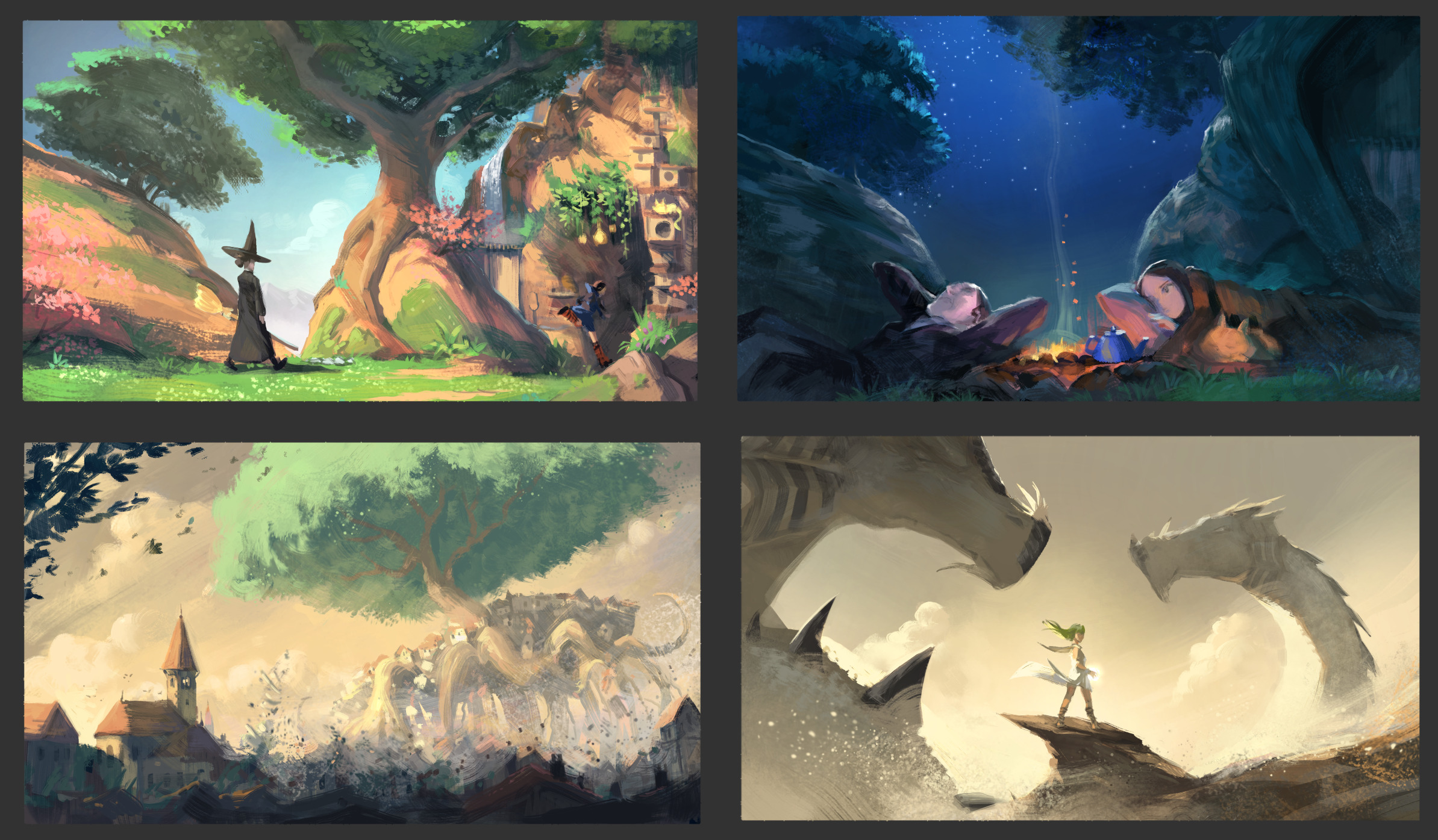 Visual developments for Episode 39 - David Revoy